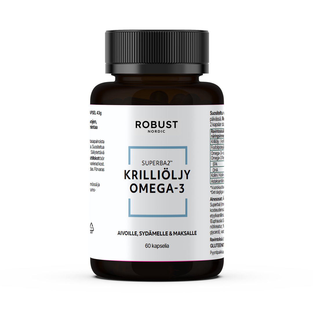 Ravintolisät ja superfoodit netistä – ROBUST NORDIC
